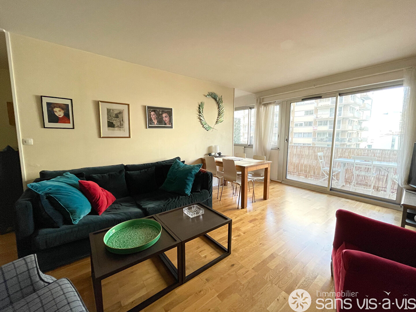 Puteaux - Rue des Pavillons - 3 pièces de 70 m2 avec 13m2 de balcon ...