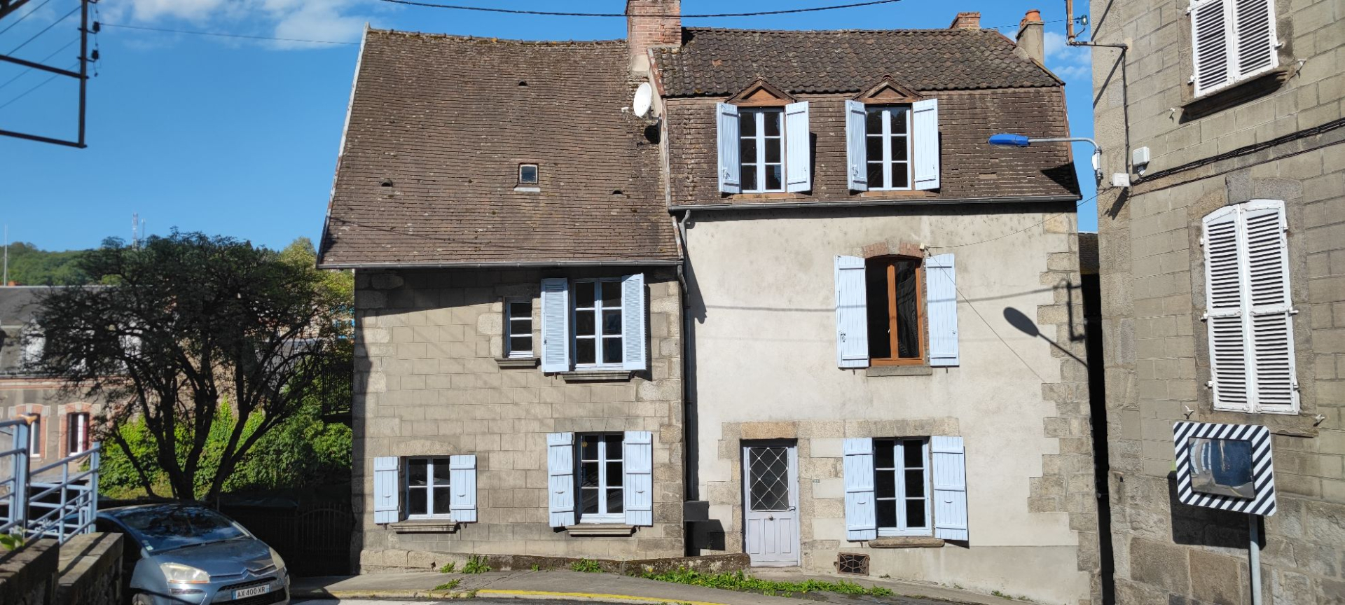 Réf:1444 Maison centre ville Aubusson 6 chambres , grand séjour